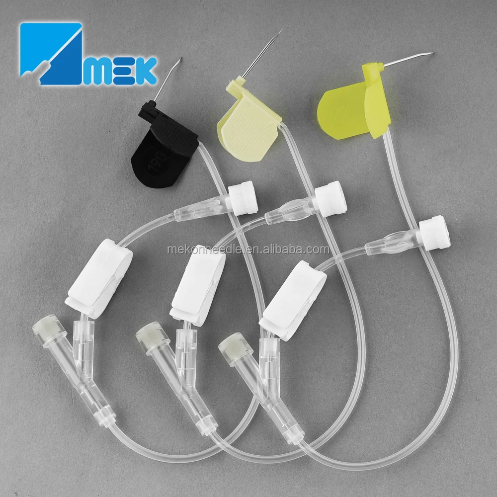 New Design Huber Port Needle With Fixed Wing - Buy Huber Port Needle ...