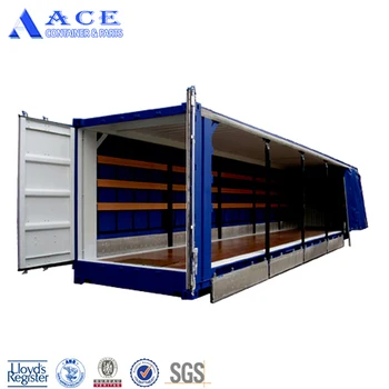 Curtain Sided Container