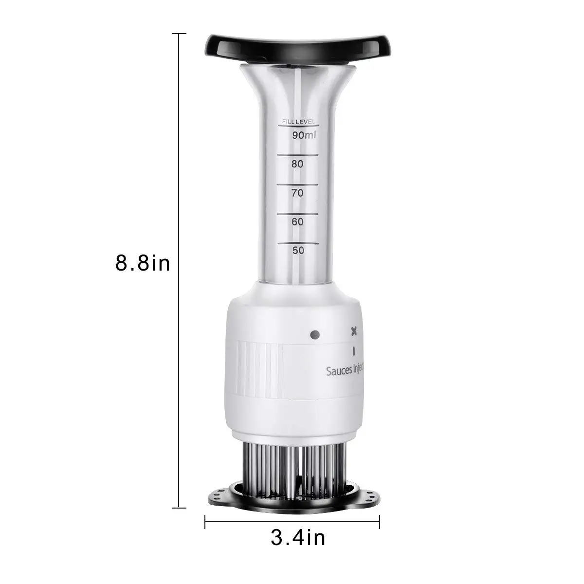 Meat Tenderizer Tool 36 Needles 36 Stainless Steel Sharp Needle