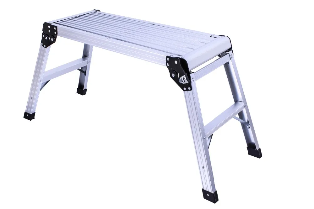 Compact Best Adjustable Step Ladders - Mobile Work Platform