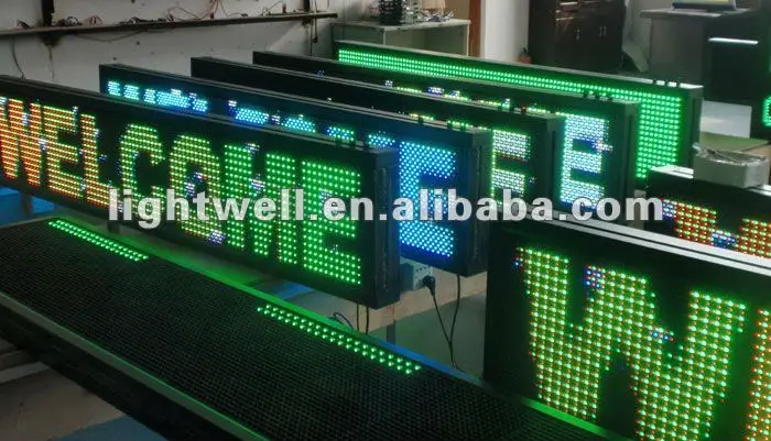 Alibaba China New Products Outdoor Wireless Advertising Led Marquee ...