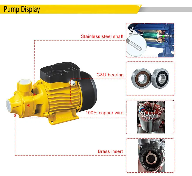 Qb60 Qb70 Qb 80 Models 1/2hp Bomba De Agua Wholesale Peripheral ...