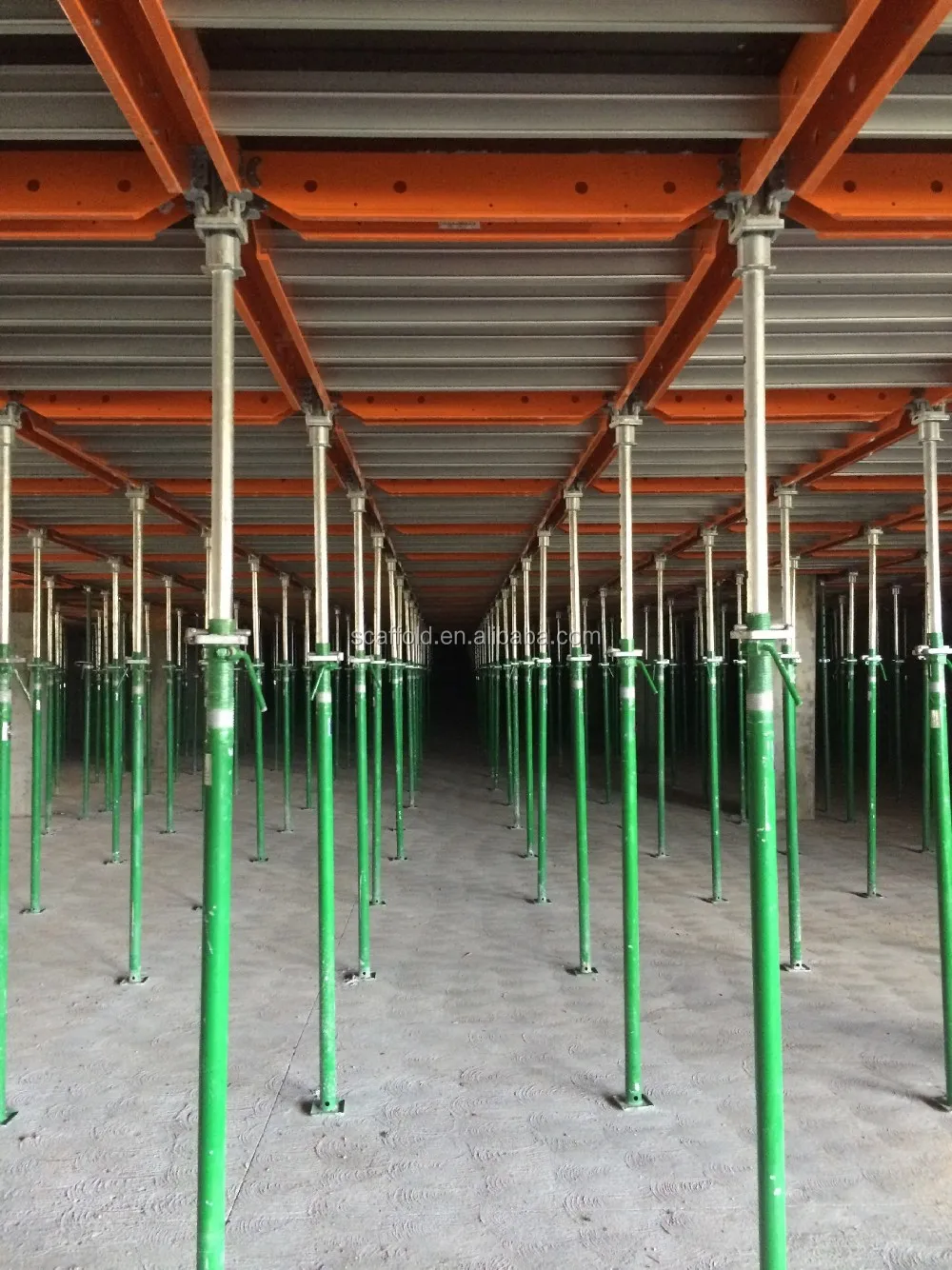 Green Formwork Steel Panel-prop Formwork System With Early Stripping ...