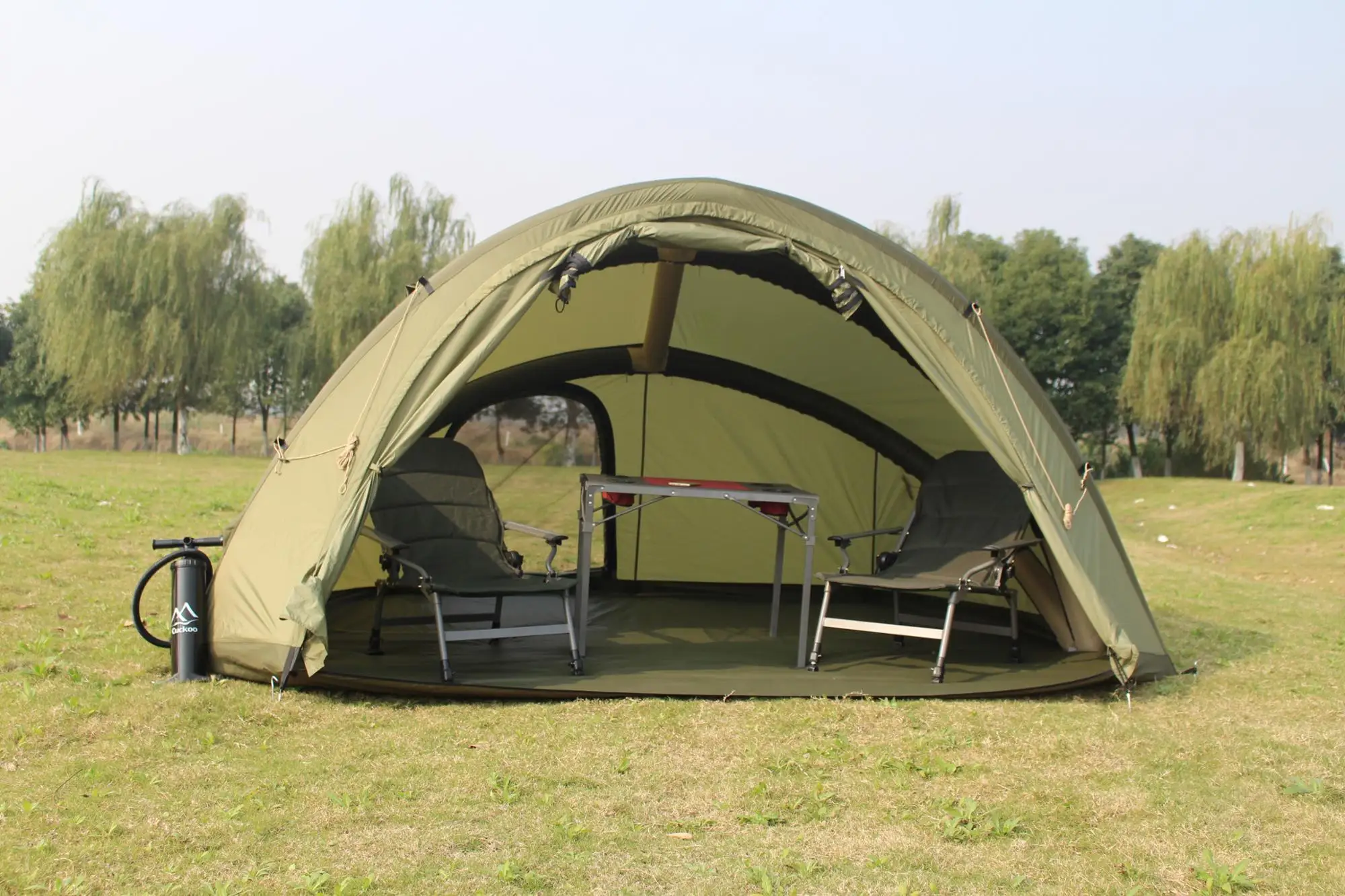 Cuckoo Outdoor Glamping Inflatable Carp Brolly Fishing Bivvy - Buy Carp ...