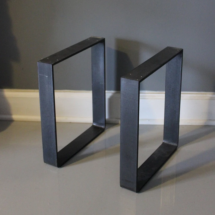 Custom Cast Iron Square Riser Furniture Dining Metal Table Leg ...