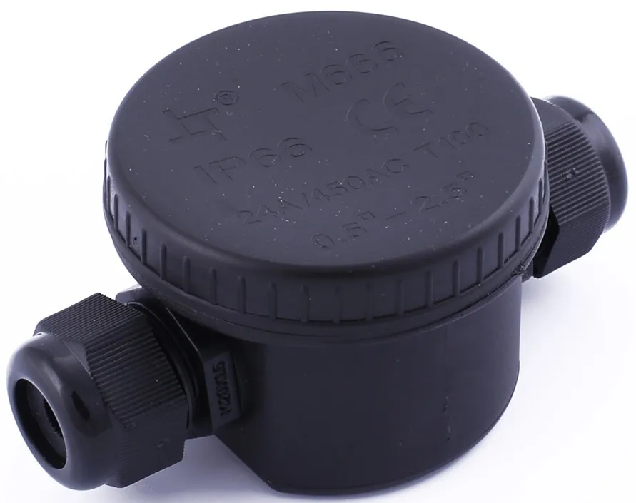 Ip66 Plastic Waterproof Electrical Junction Box Power Cable Connector ...