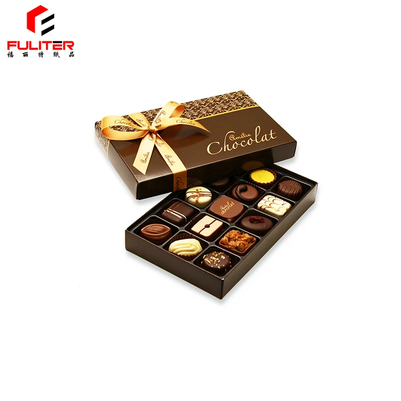 Luxury Cardboard Chocolate Pralines Packaging Gift Box - Buy Pralines ...