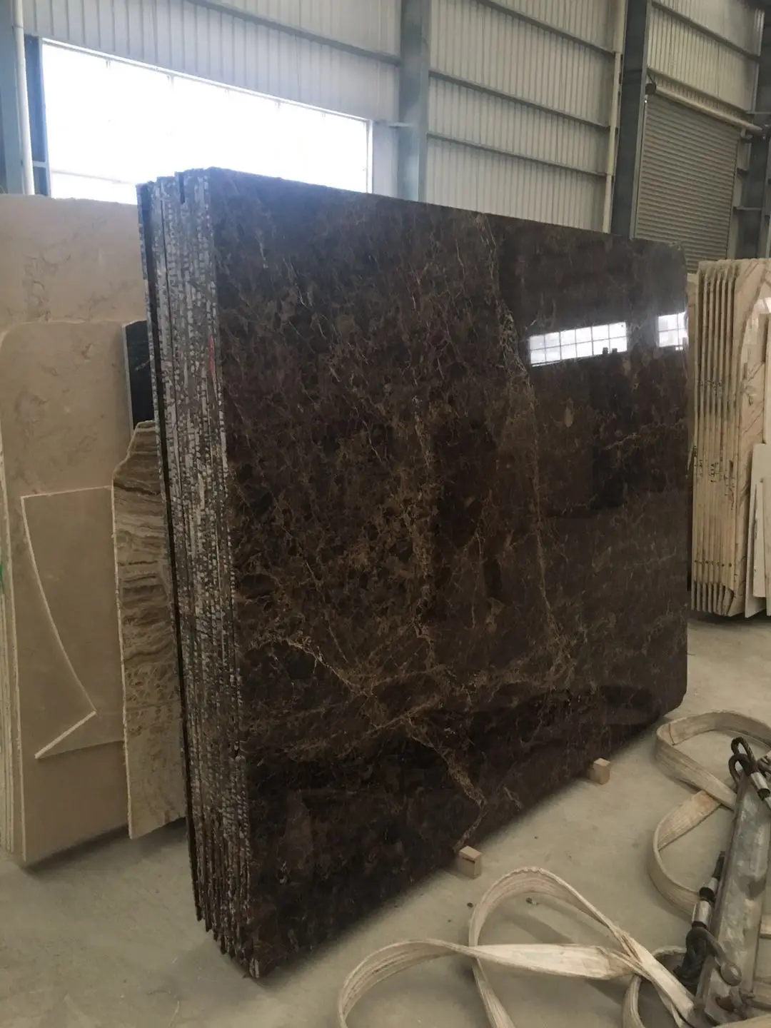 Supply Milly Brown Marble For Wall Tile Fantasia Brown Marble Flooring ...
