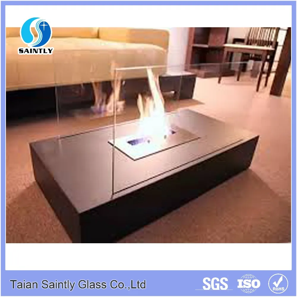 High Temperature Heat Resistant Ceramic Glass for Fireplaces