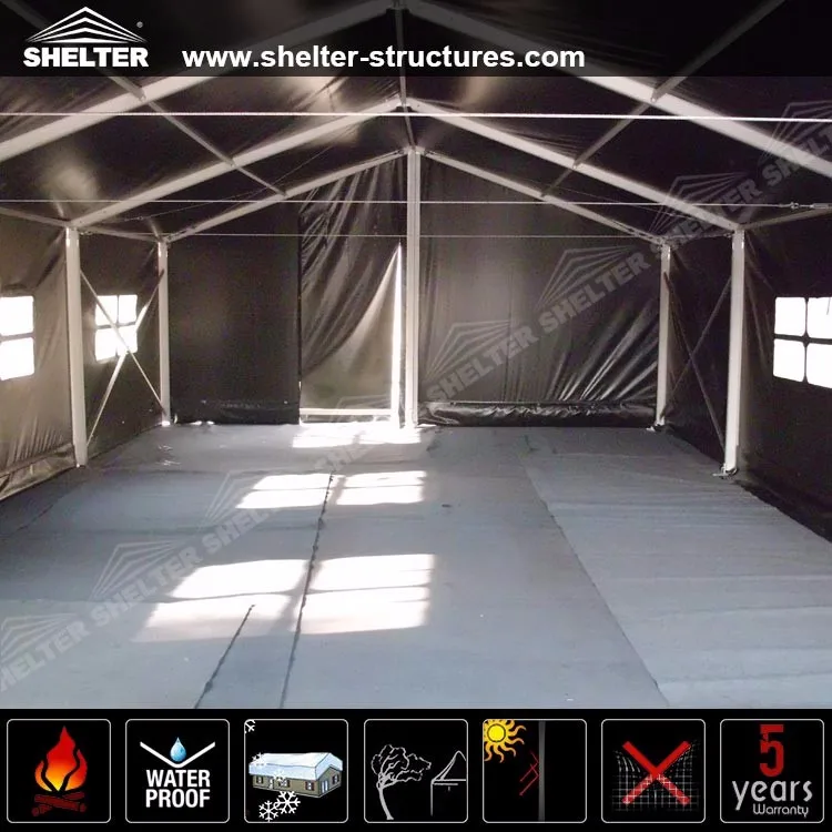 Outdoor Strong Army Tent With Aluminium Frame Structures For Military ...