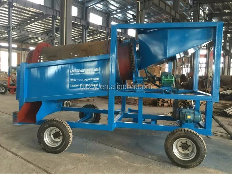 High Quality Small Mobile Rotary Soil Drum Sieve - Buy Drum Sieve ...