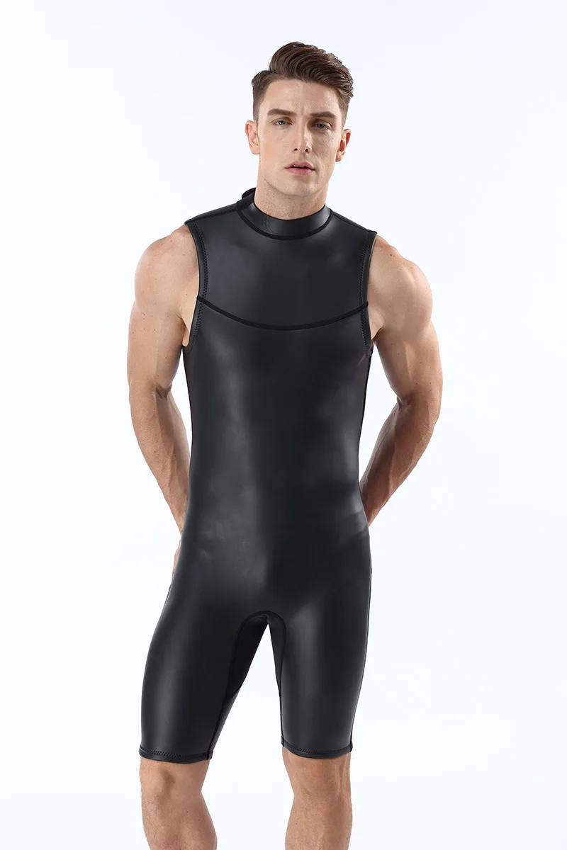 Myledi 2mm Sleeveless Neoprene Smooth Skin Wetsuit Triathlon Wetsuit