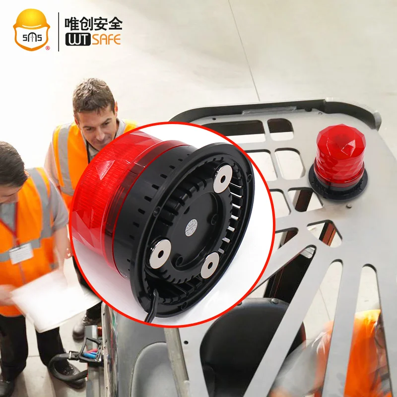 Yellow Flashing Solar Marine Warning Light Led Beacon Waterproof Led ...