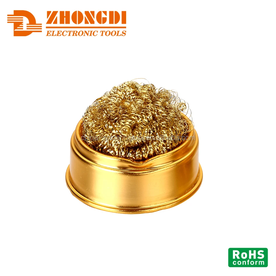 Zhongdi ZD-10W-1/ZD-10W-2 Soldering Tip Cleaner - Efficient & Durable