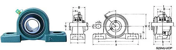 UCP213 65MM Pillow Block Bearing Housing P213 - OEM Available