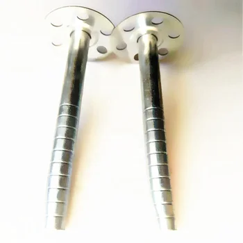 Galvanized Steel Rock Wool Insulation Pins,M8x110mm Expansion Nails ...