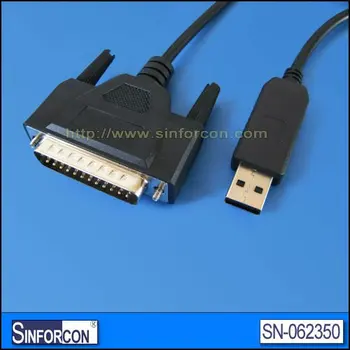 Usb Serial Printer Cable,Usb To Db25 Converter Cable,Usb Db25 Serial ...