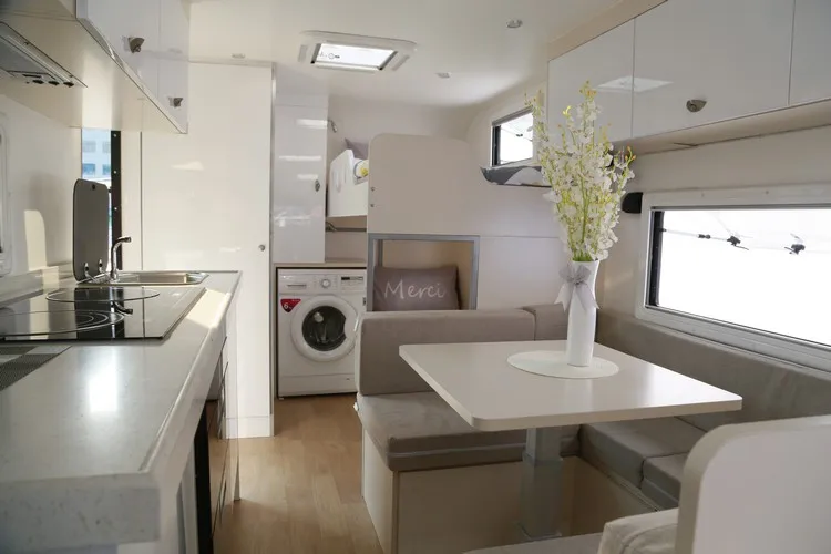 Fiberglass Reinforced Plastic Rv Camper Trailer Van In Europe - Buy Rv ...