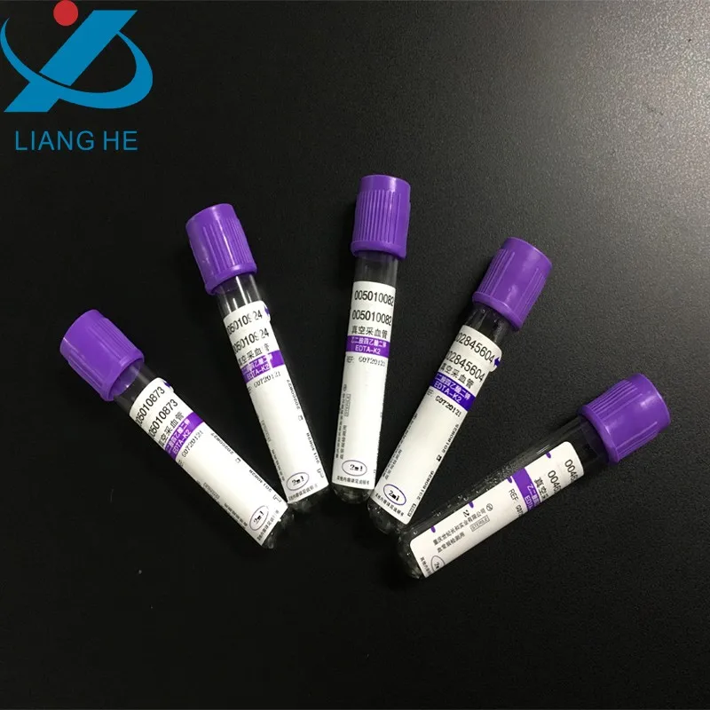 2ml-6ml Edta Purple /lavender Vacuum Blood Collection Tube /vacuum Test ...