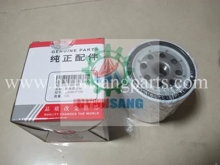 Hyunsang Excavator Parts Oil Filter A22210000569 B222100000459 ...