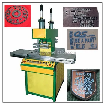 Factory Supply Silicone Logo Making Machine On Clothes - Buy Silicone ...