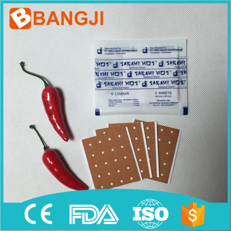 Pepper Plaster/arthritis Pain Relief Patch Better Than Hot Capsicum ...