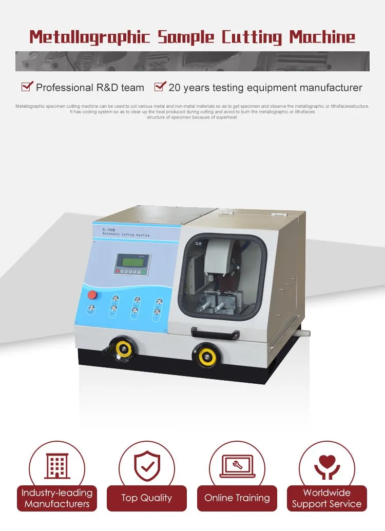 Metallographic Sample Cutting Machine - Precision & Durability