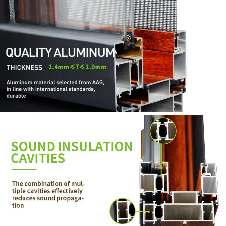 Removable Louver Wood Aluminum Cladding Louvered Window