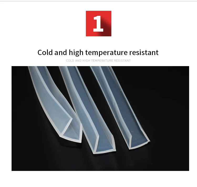 Custom Shape Silicone Rubber Sealing Strips for Windows and Cars