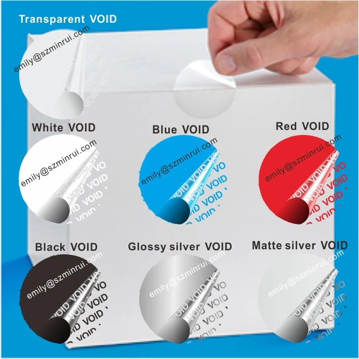 Custom Do Not Open Warranty Seal Sticker Void If Tampered,Blue Tamper ...