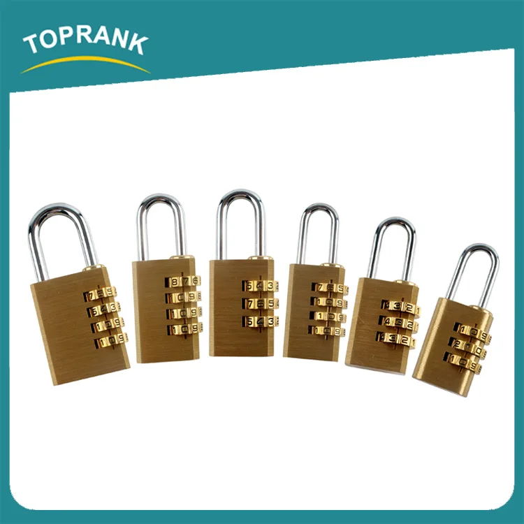 Toprank Promotional Copper Hardened Combination Lock 3 Digit ...