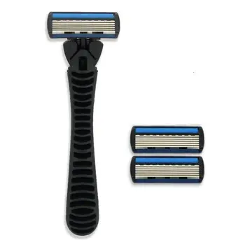 Small Moq Razor 6 Blade Super Stainless Steel Disposable Shaving Razor ...