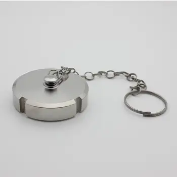 Stainless Steel Ss304 Sanitary End Cap With Chain 1.5" Tri-clamp With ...
