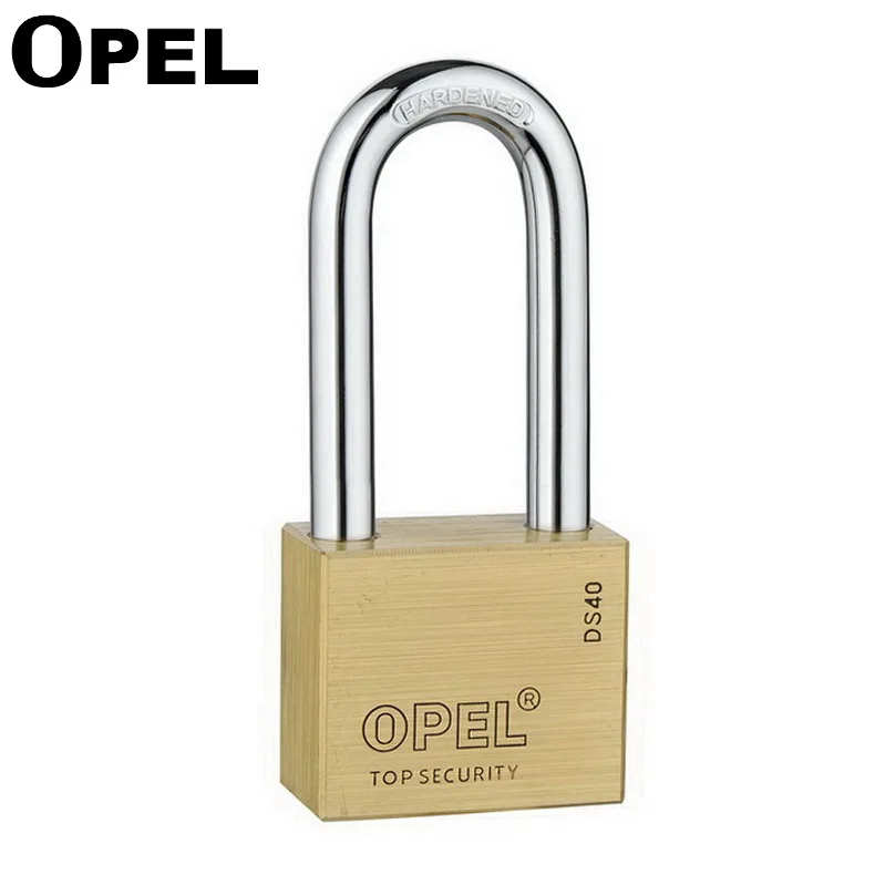 Top Security Long Shackle Square Brass Copper Uncuttable Vane Disc Key ...