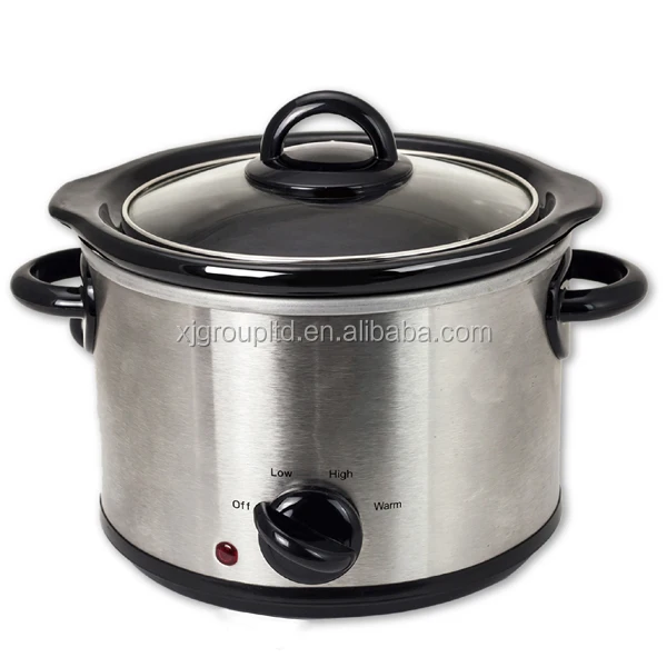 Mini 1.5L Electric Slow Cooker - Portable & Efficient
