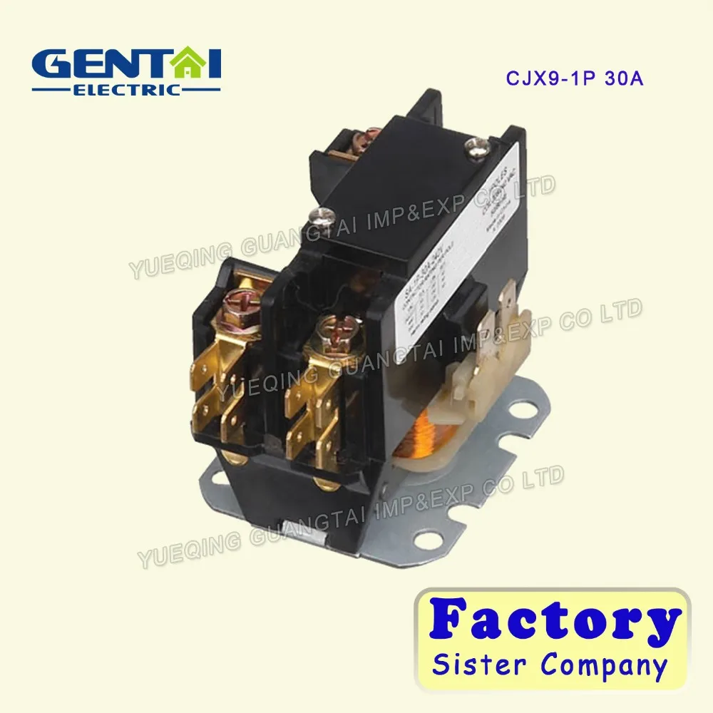 High Quality 3p 40a Cjx9 Ac Air Conditioner Contactor - Buy Cjx9 Ac Air ...