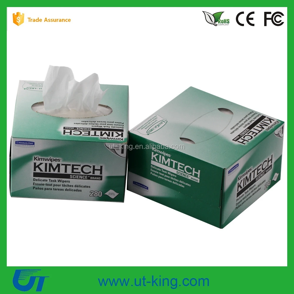 Kimtech Fiber Optic Kimwipes Ftth Dust-free Paper For Fiber Connector ...