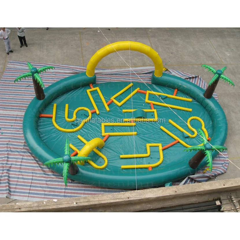 New Product Giant Inflatable Golf Field,Inflatable Golf Obstacle ...