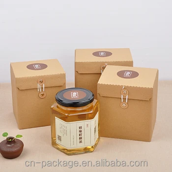 Kraft Paper Packaging Box For Honey Jar/paper Gift Box Made In China ...