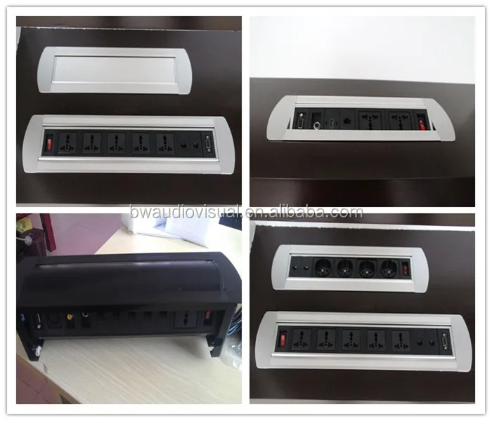 Av System Conceal Computer Desktop Power Socket/ Desk Receptacle - Buy ...