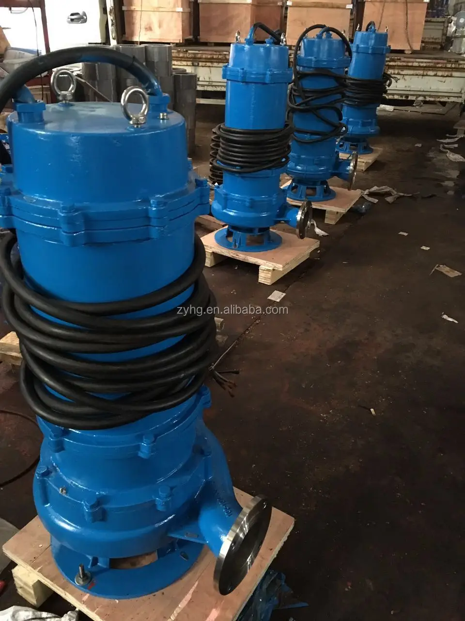 Stainless Steel Submersible Sewage Pumps With Vortex Impeller Sewage ...