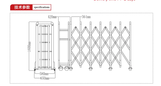 Gate elastis otomatis masuk pintu komersial lipat kotak kontrol ...