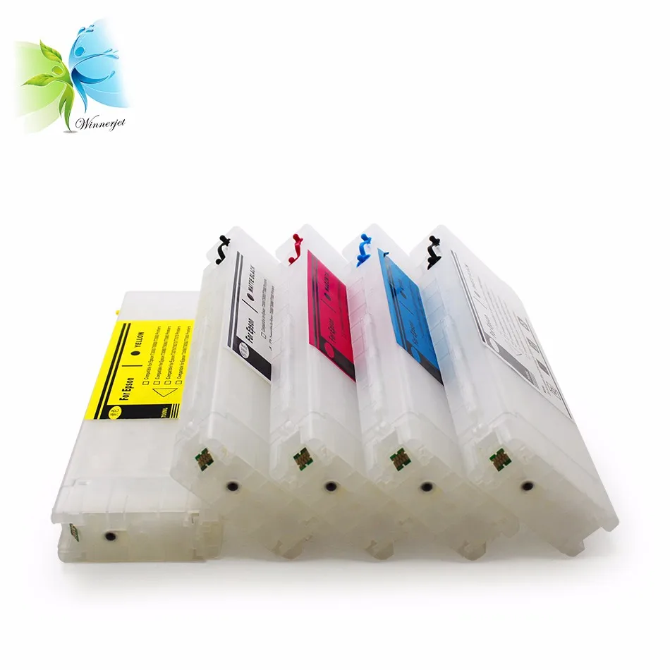 5 Colores/set T6941-t6945 T6941 Cartucho De Tinta Recargable Para For ...