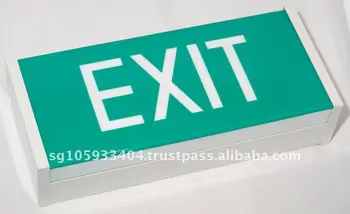 Singapore Indoor With Exit Sign Fluorescent Emergency Light 2x8w - Buy ...