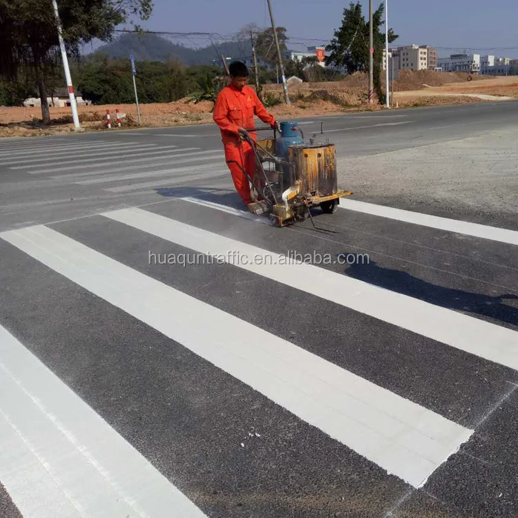 High Reflective Thermoplastic White Traffic Road Line Marking Paint ...