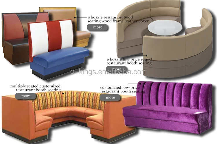 High End Custom Made Restaurant Booth Sofa - Buy Booth Sofa Seating ...
