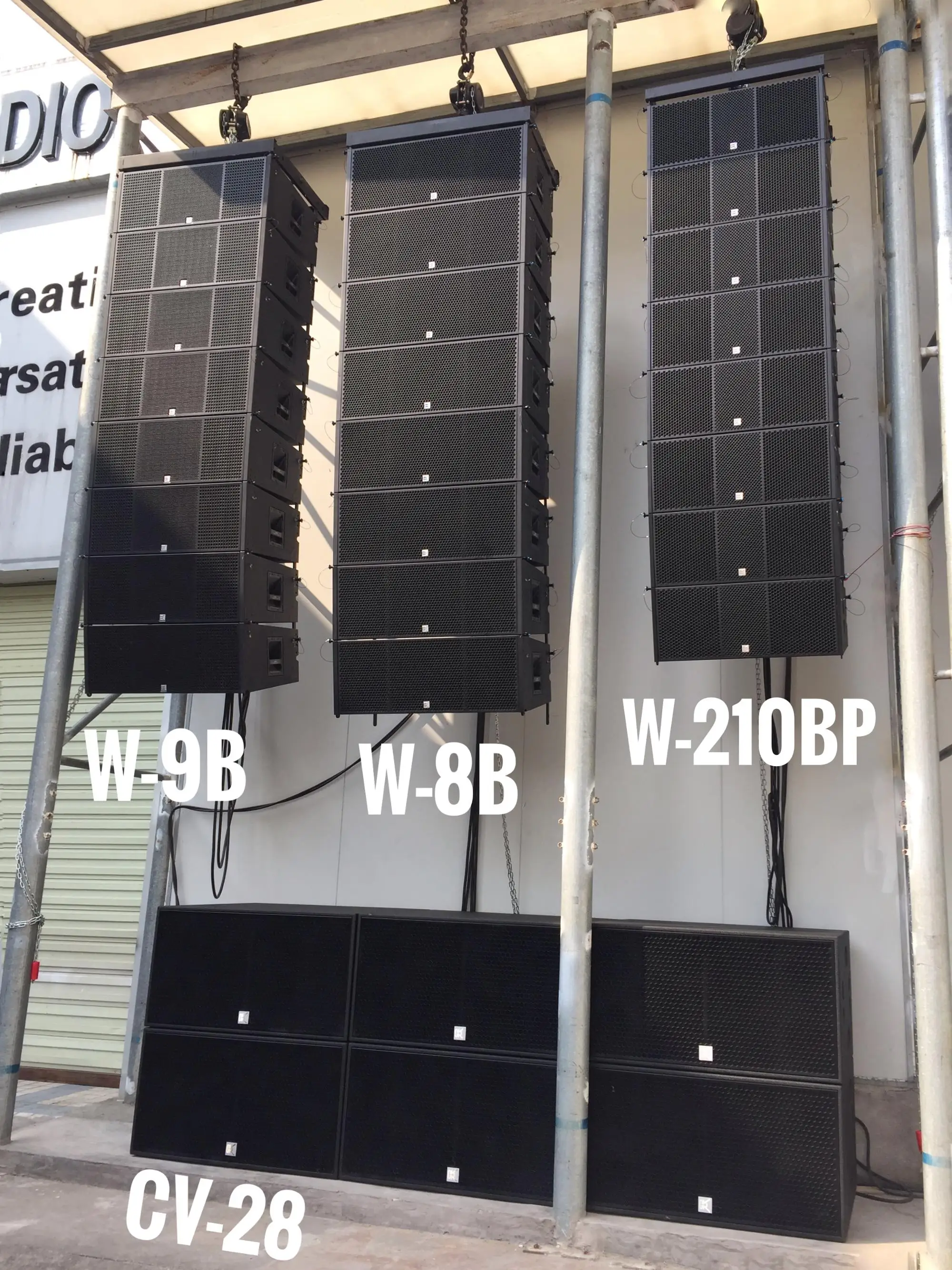 Line Array Rigging + Line Array Speakers Designs - Buy Line Array ...