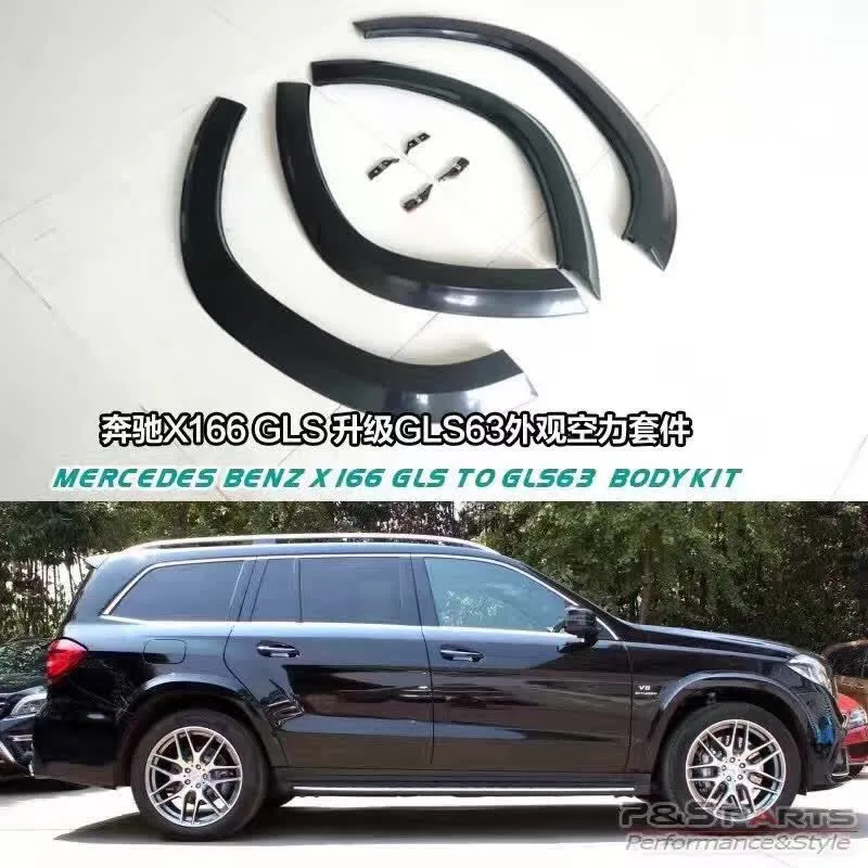 Mb Gls Class X166 Gls450 Gls350 To Gls63 Body Kit For X166 Gls450 ...