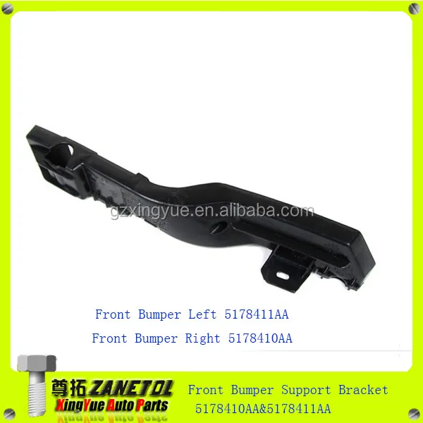 5178410aa 5178410ad 5178411aa 5178411ad Front Bumper Cover Support ...