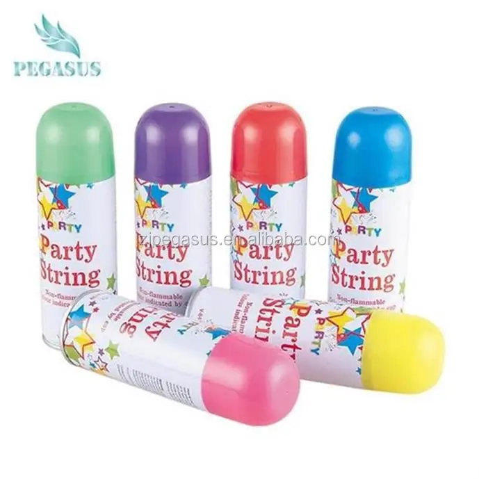 Glowing Party Decorative Colored Party Silly String for Wedding ...
